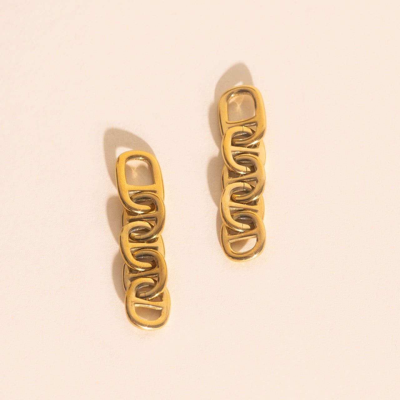 Chain Chunky Huggie Hoop Charms – Oh Clementine